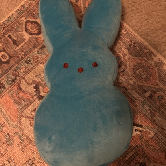 Peeps | Toys | Peeps Blue Bunny Plush Pillow 29 | Poshmark